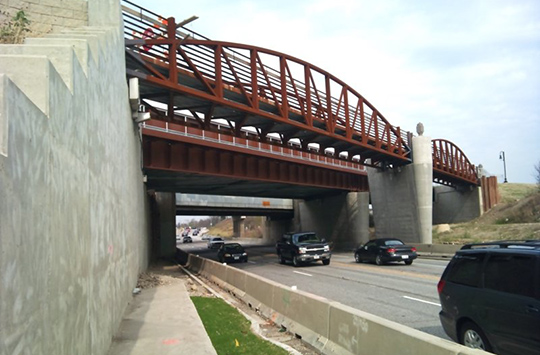 Metra/US Route 45 Bridge - Bowman