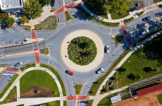Swarthmore Roundabout - Bowman