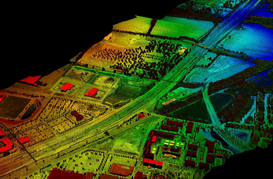TxDOT WA#4 Lidar Survey-US 75 and SL12 - Bowman