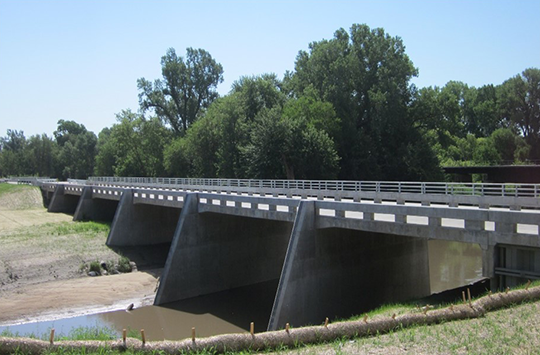 Blue River Bridge - Bowman